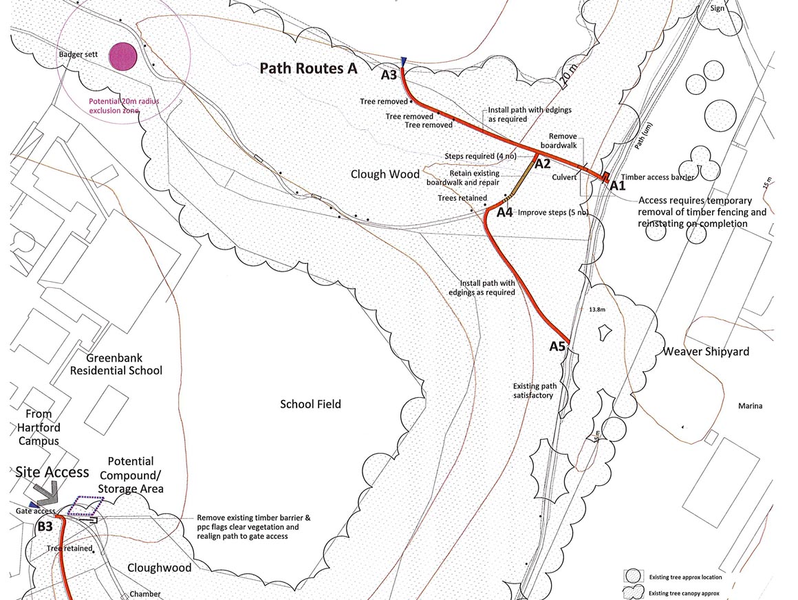 Marshall's Arm Pathway Improvements - Saltscape